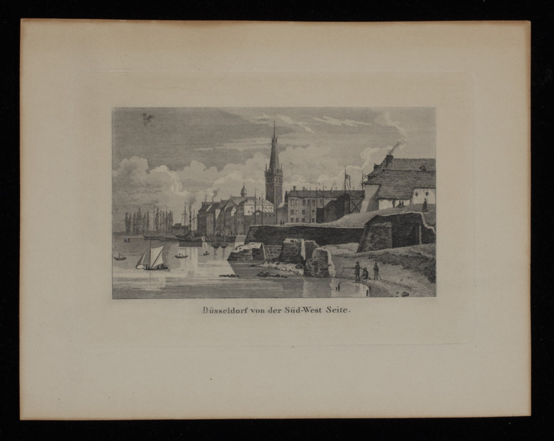 Düsseldorf von der Süd-West Seite - The Edythe Griffinger Portal