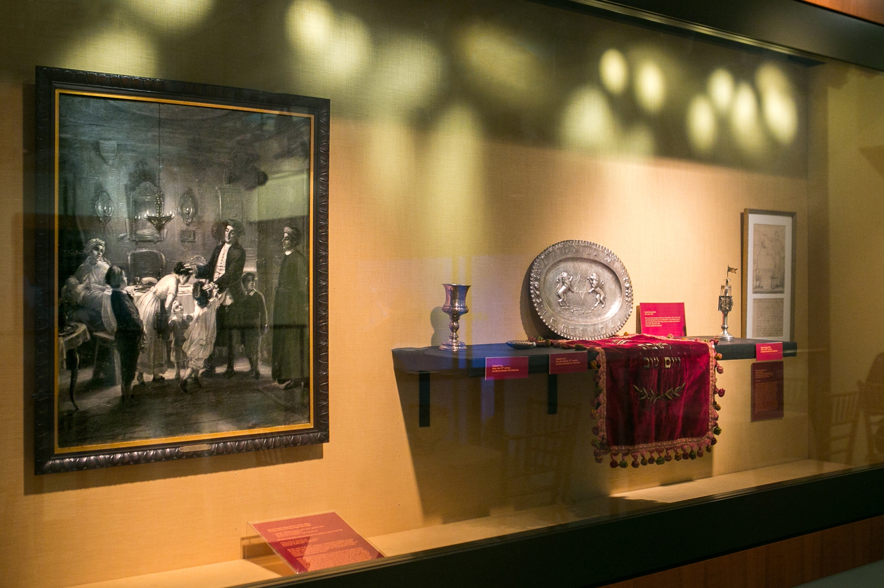 Rare Painting by Moritz Daniel Oppenheim Shown at LBI - Leo Baeck Institute