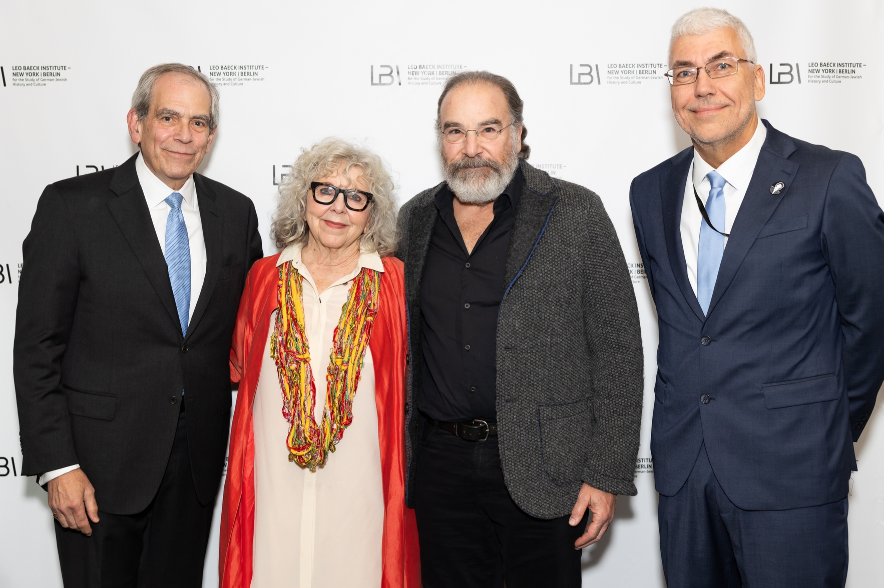 Leo Baeck Medals for Mandy Patinkin, Kathryn Grody, and Bernie Blum ...