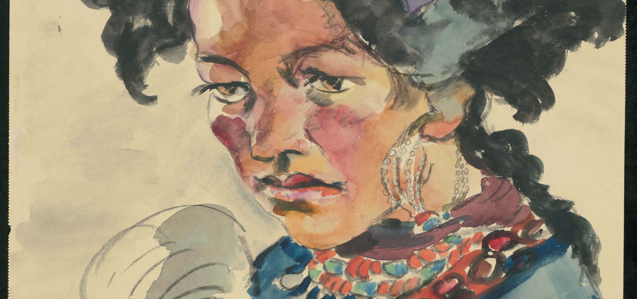Collection Highlight: Chuma, a Tawaif of Agra - Leo Baeck Institute