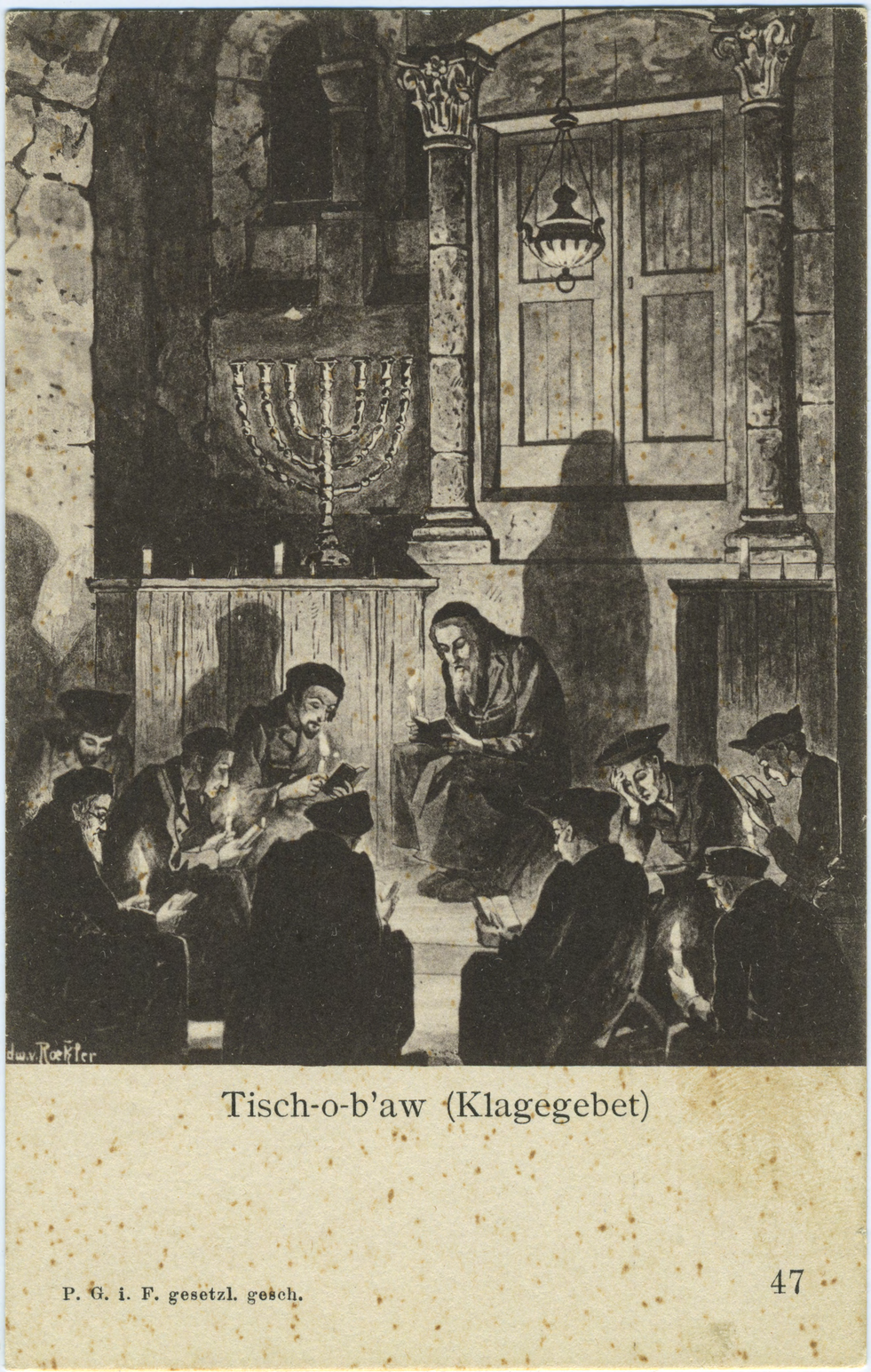 Jewish Fasting Days in LBI Collections - Leo Baeck Institute