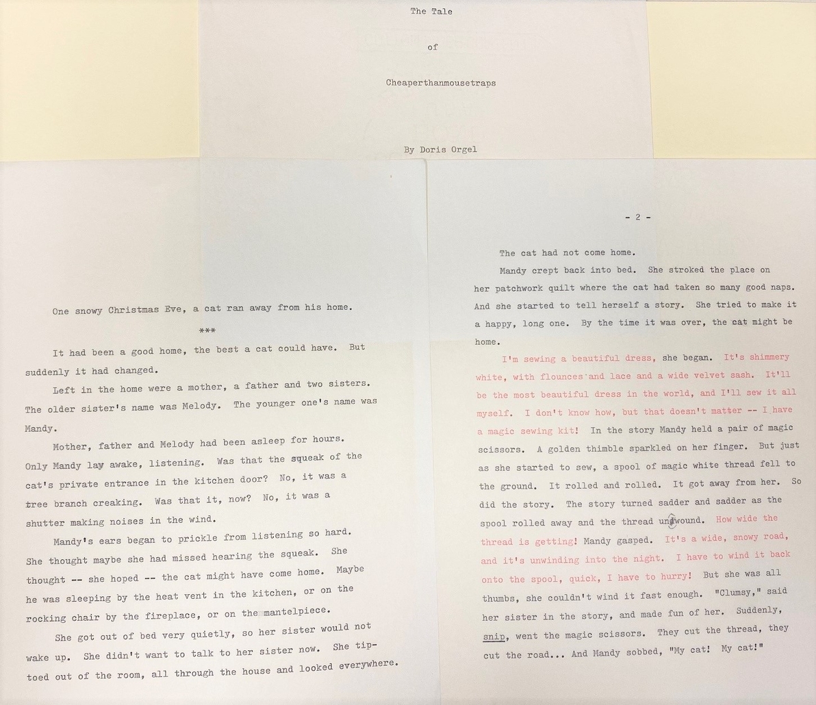 Doris Orgel: A Hunger for Stories - Leo Baeck Institute