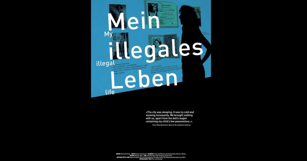 Film My Illegal Life With Director Gerhard Schick And Writer Esther Dischereit Leo Baeck